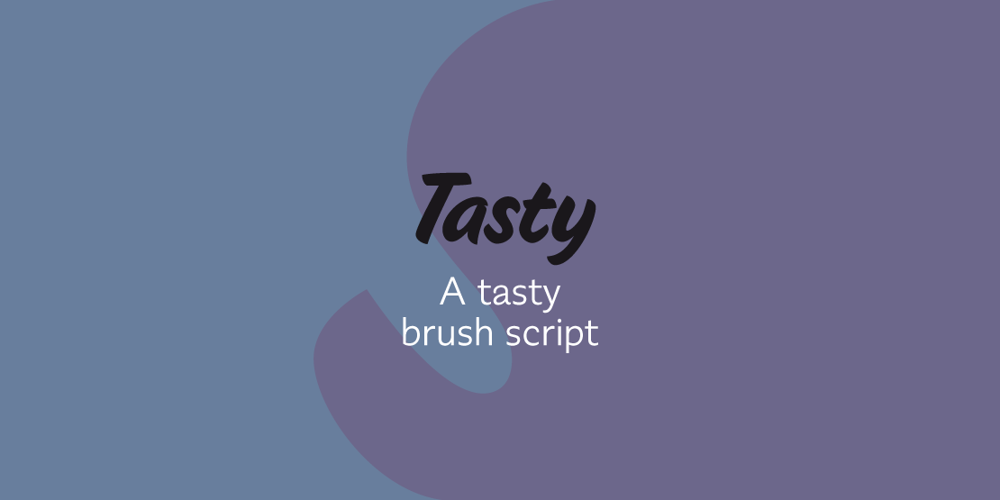 Tasty script Hubert Jocham Type